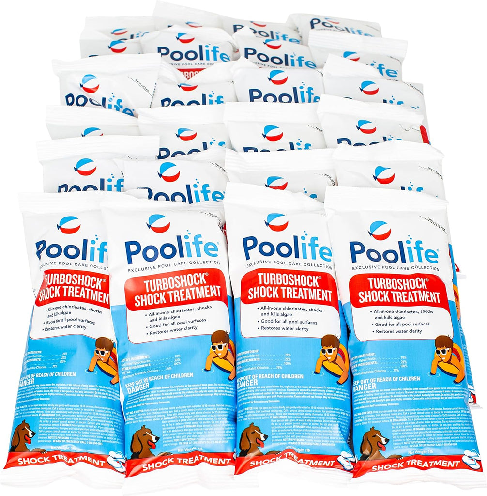 Poolife Turbo Shock 1 lb - 24 Pack – Swimmingpoolpartsonline.com