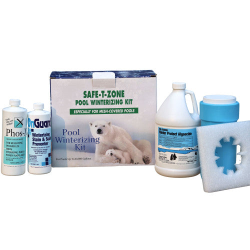 Safe-T-Zone Pool Winterizing Chemical Kit - 30,000 gal ...