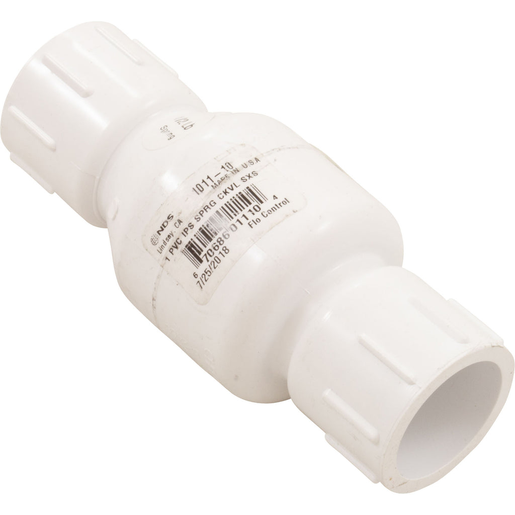 Check Valve, Flo Control 1011,1"s,1/2lb,Spring,Water ...